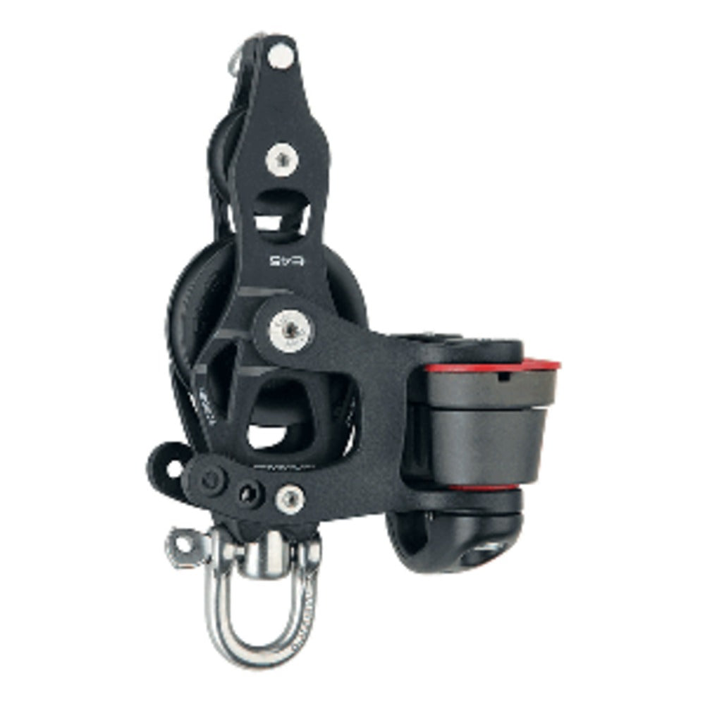 Harken 45mm Single Aluminum Element Fiddle Block W/swivel, Becket ...