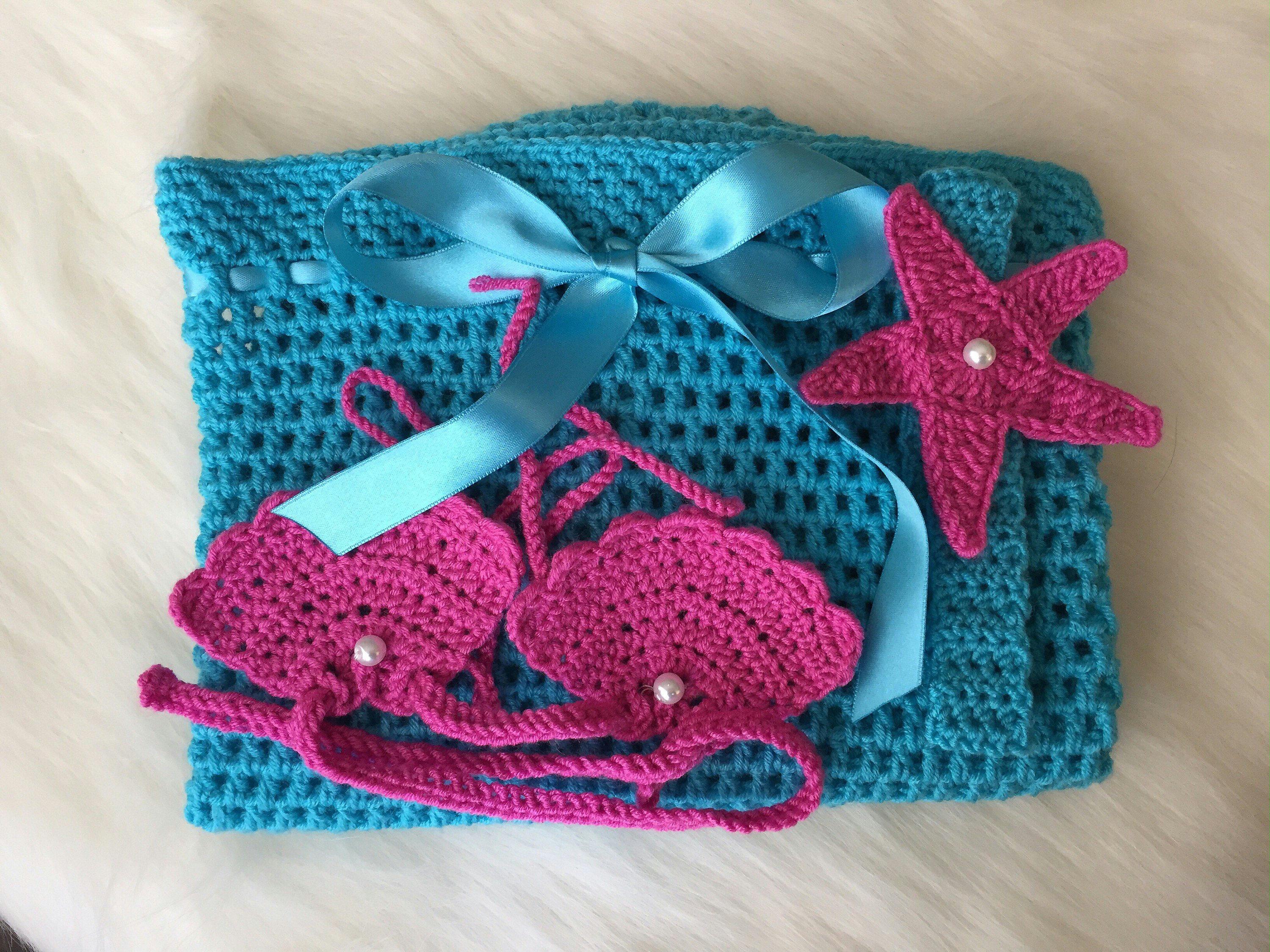 Handmade Mermaid Crochet Baby Costume – Lil Uzi